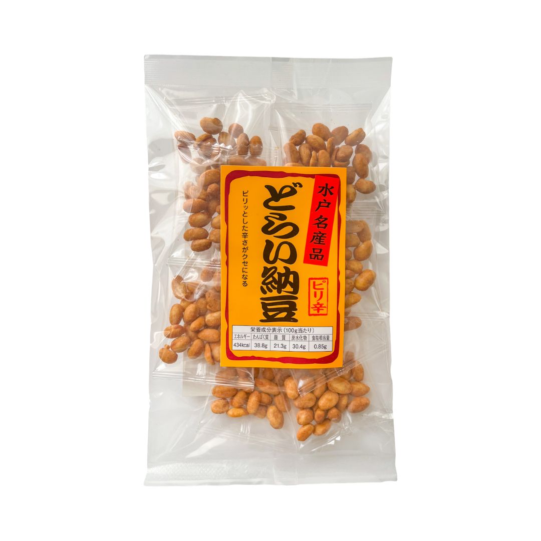 Dried Natto (Fermented Soybean) Snack (Soy Sauce or Spicy Flavor ...