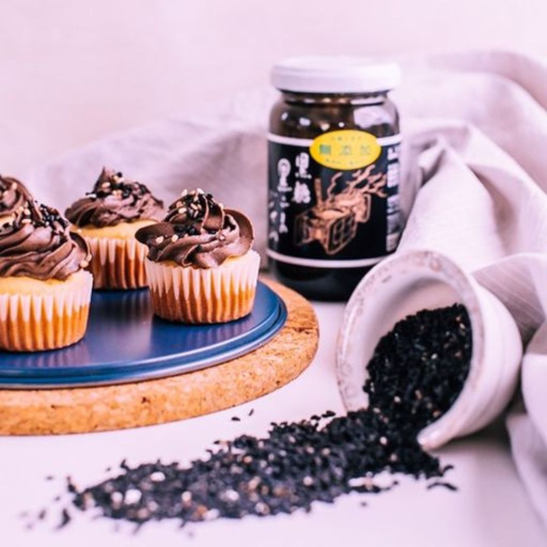 Kokuto (Okinawa Black Sugar) And Sesame Jam - Kokoro Care Packages