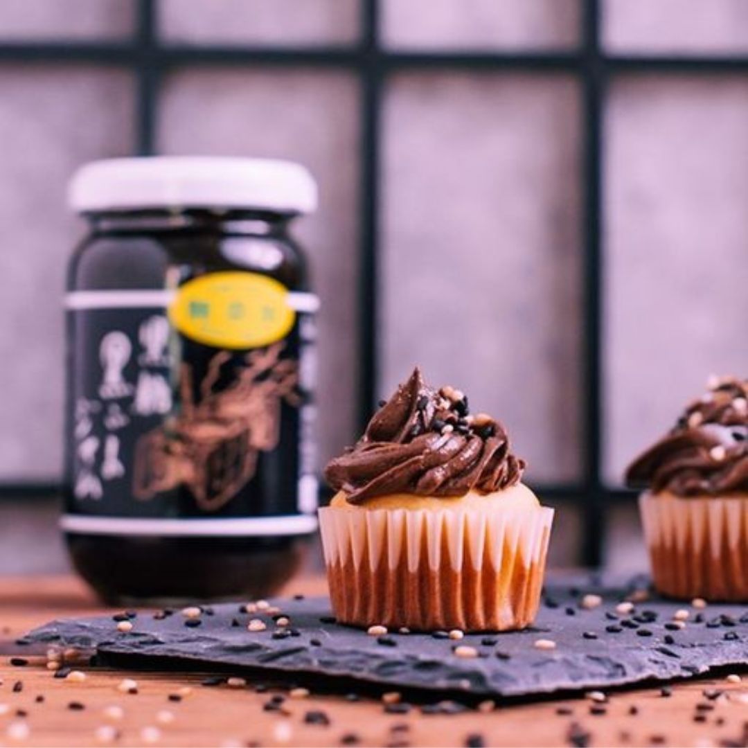 Kokuto (Okinawa Black Sugar) And Sesame Jam - Kokoro Care Packages